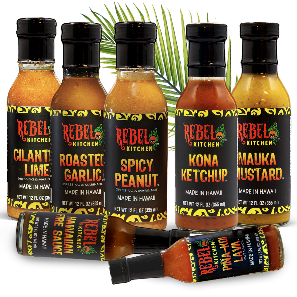 Shop - Rebel Kitchen Hawaii Hot Sauce, Ketchup, Mustard